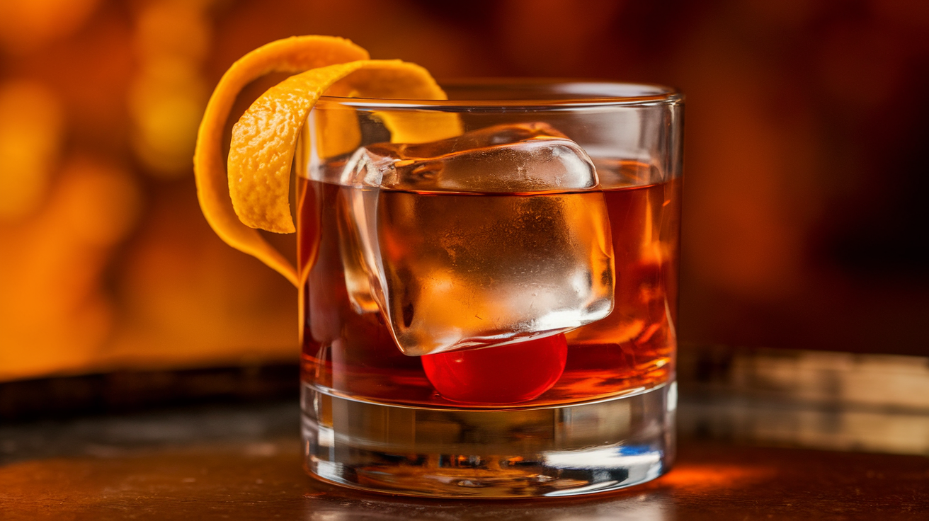 Maple Old Fashioned - Two Forkin Foodies